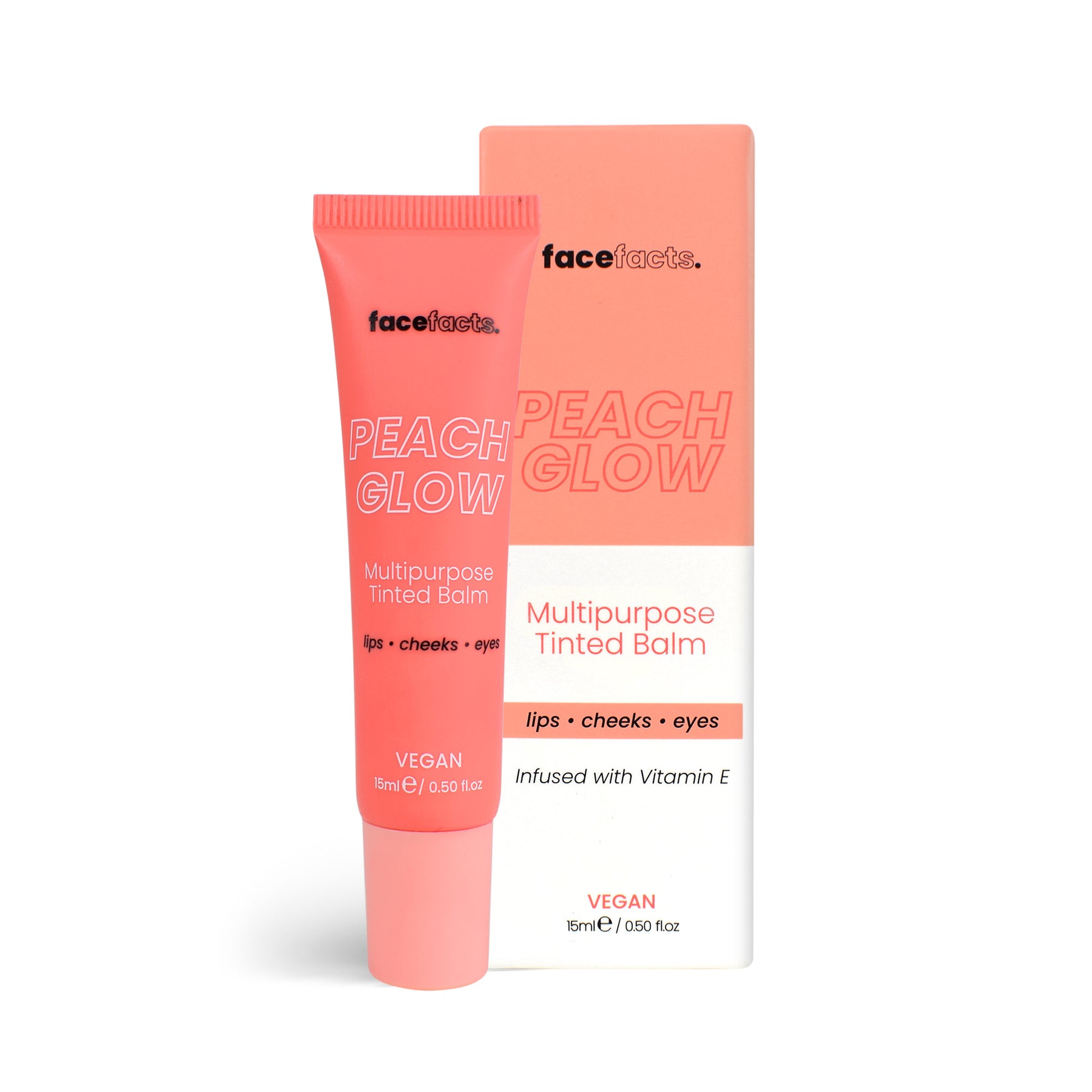 Face Facts Multipurpose Tinted Balm - Peach Glow – FaceFacts